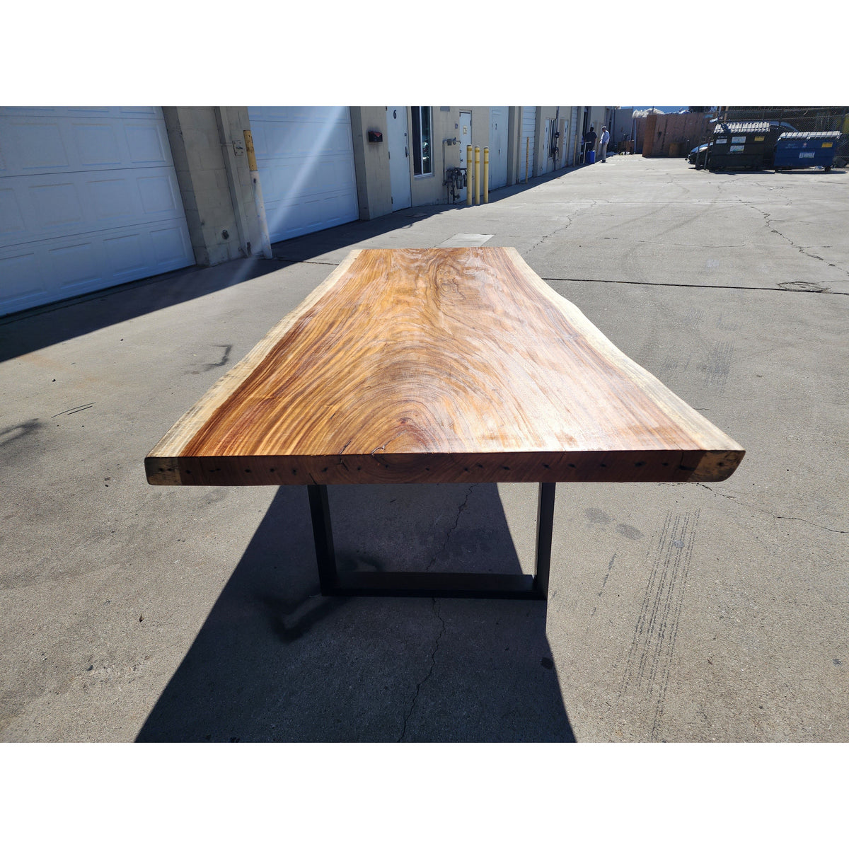 Now Available! 98"L Solid Wood Slab Dining table – Alive Edge Designs